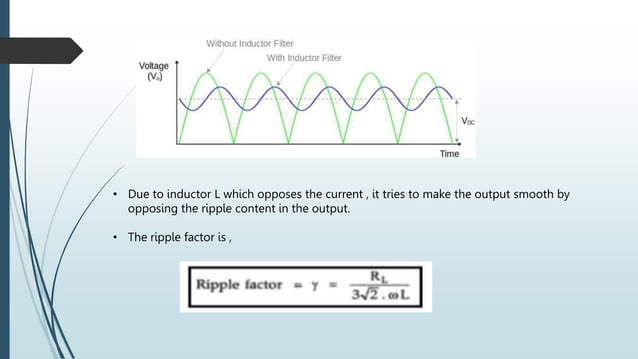 PPT on series inductive filter | PPTX | Consumer Electronics | Technology & Computing