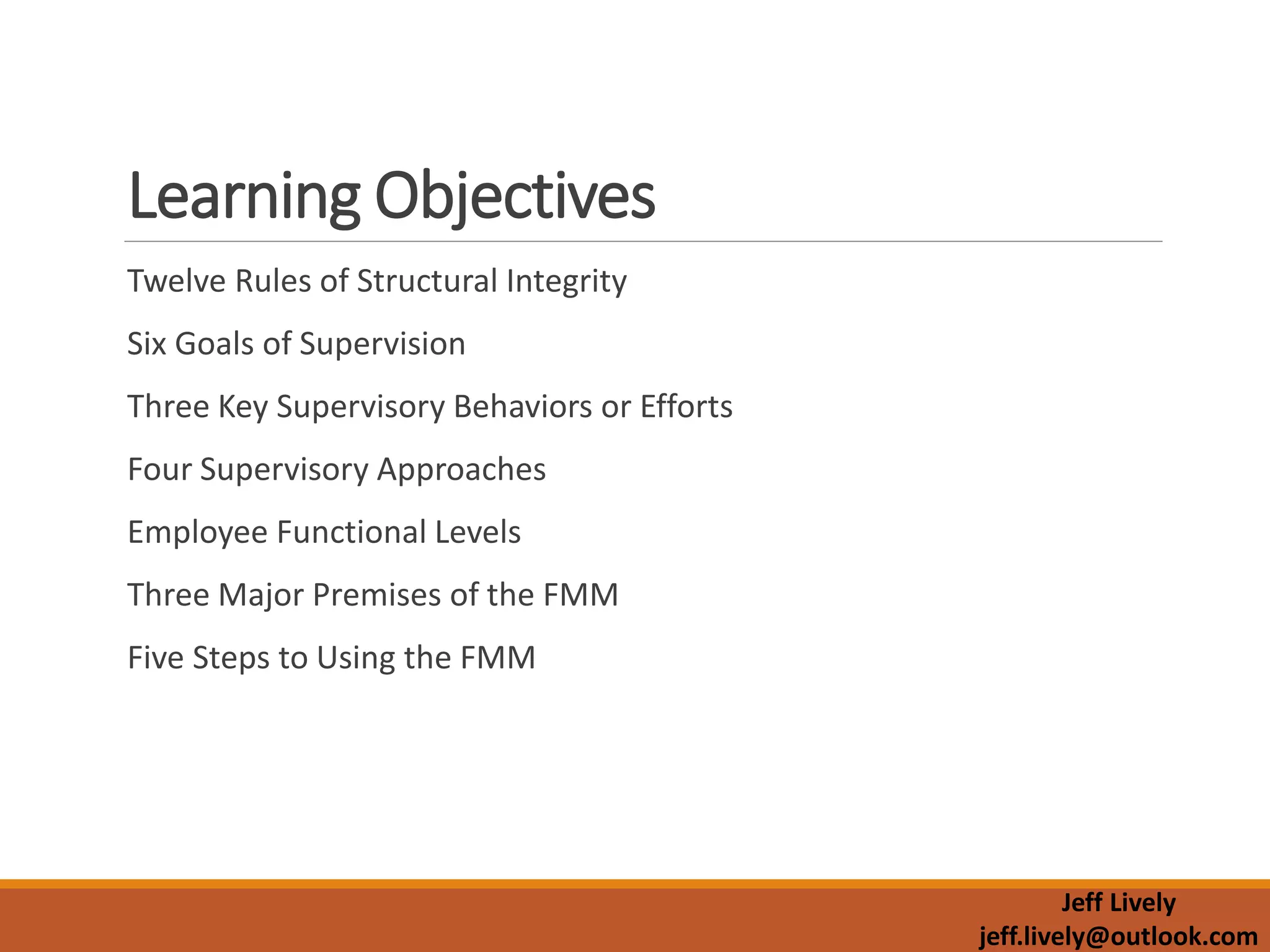 The Functional Management Model (LinkedIn Version) | PDF