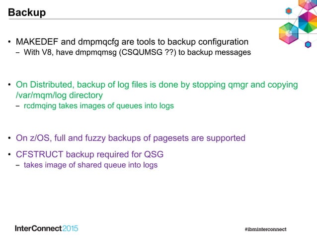 IBM MQ - Comparing Distributed and z/OS platforms | PDF