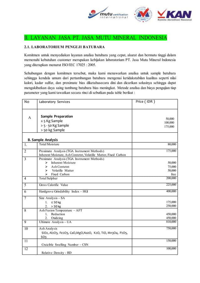 Proposal Penawaran Batubara new | DOCX