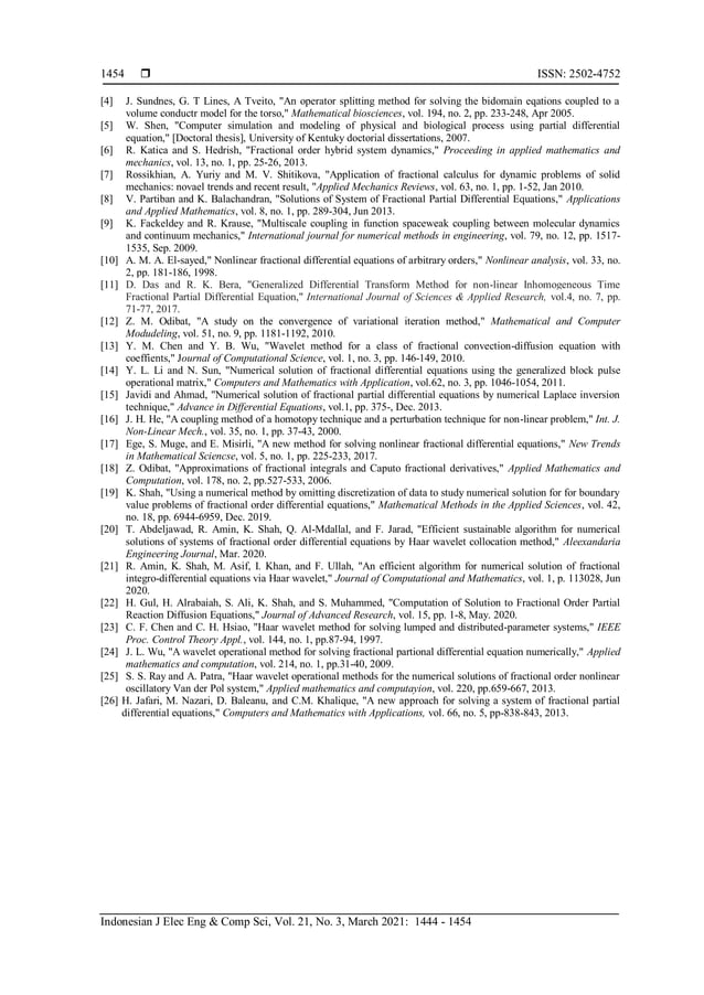 Haar Wavelet Method For Solving Coupled System Of Fractional Order Partial Differential