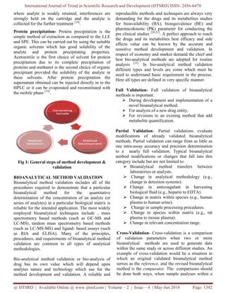 A General Review on Bioanalytical Method Development & Validation for LC-MS/MS | PDF