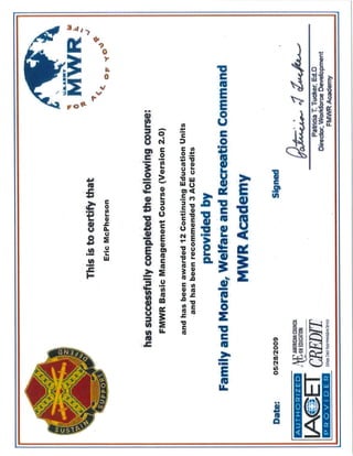 Basic Management Course | PDF