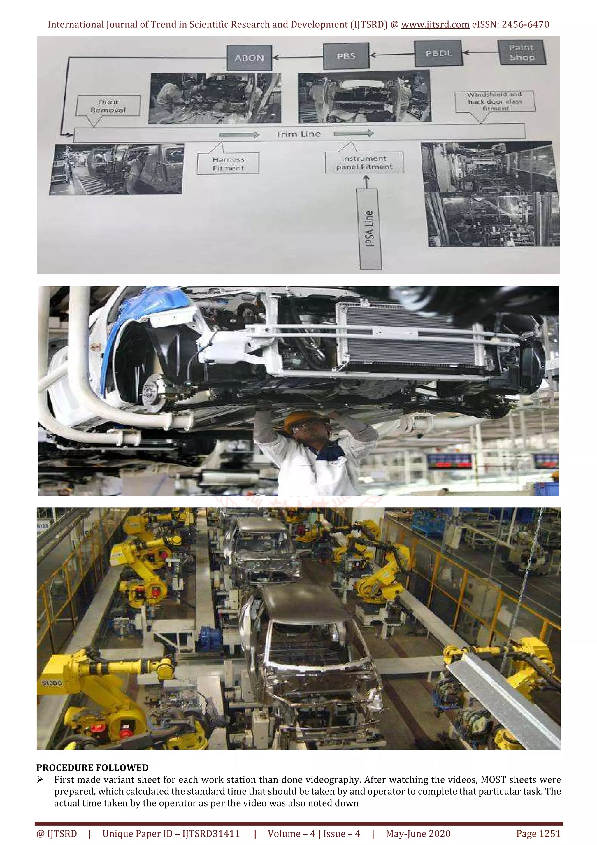 Project Report on Maynard Operation Sequence Technique | PDF