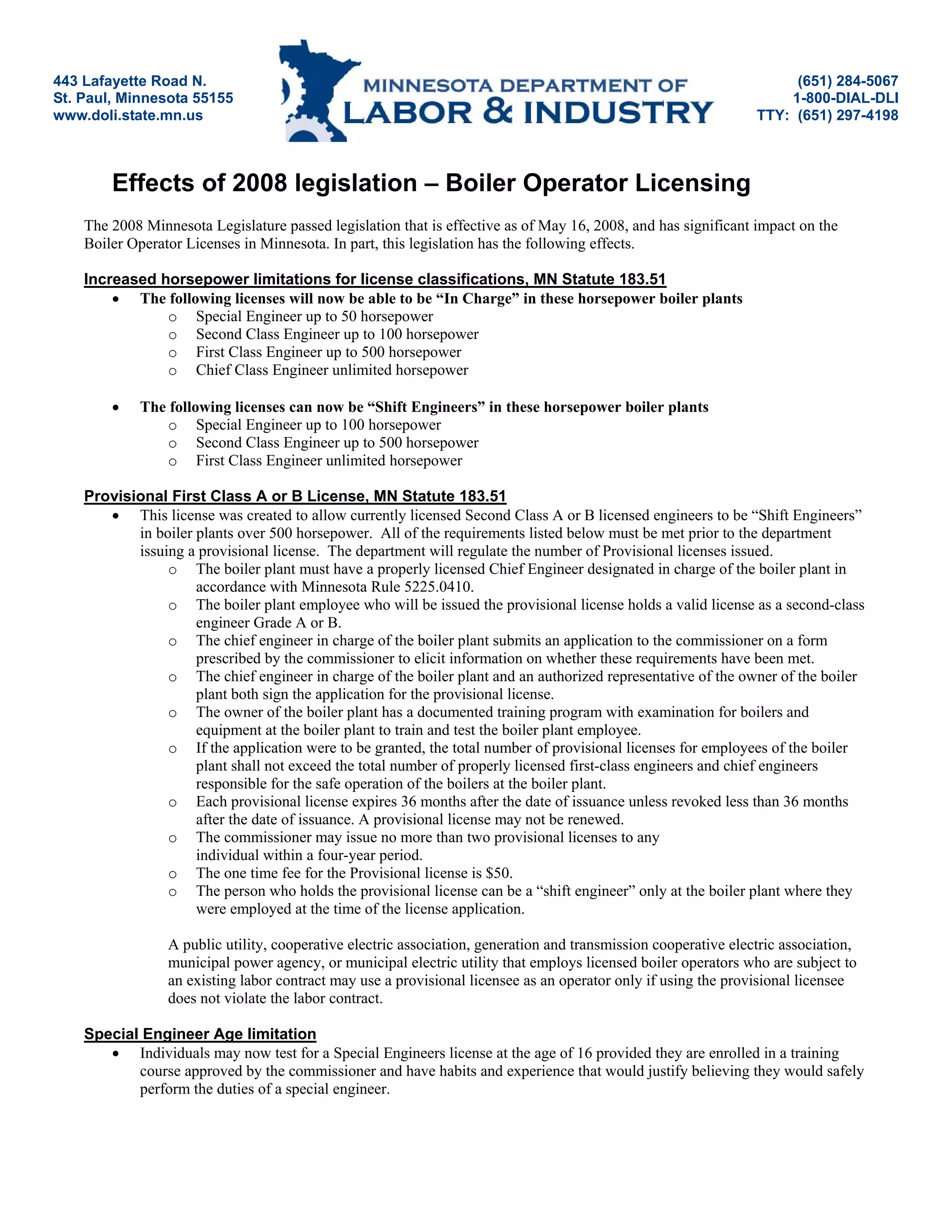 boiler_legislature08 | PDF | Law