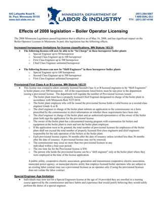 boiler_legislature08 | PDF | Law