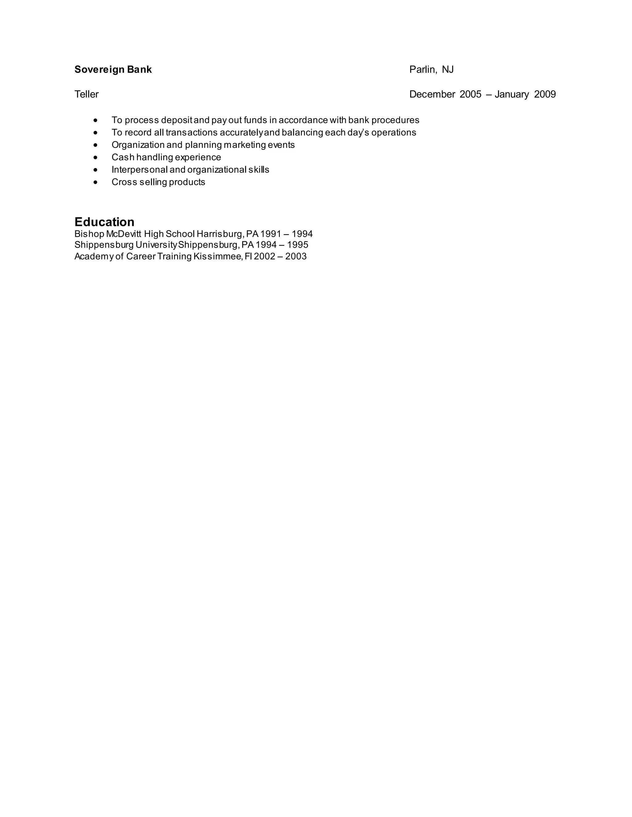 maria Resume | DOCX