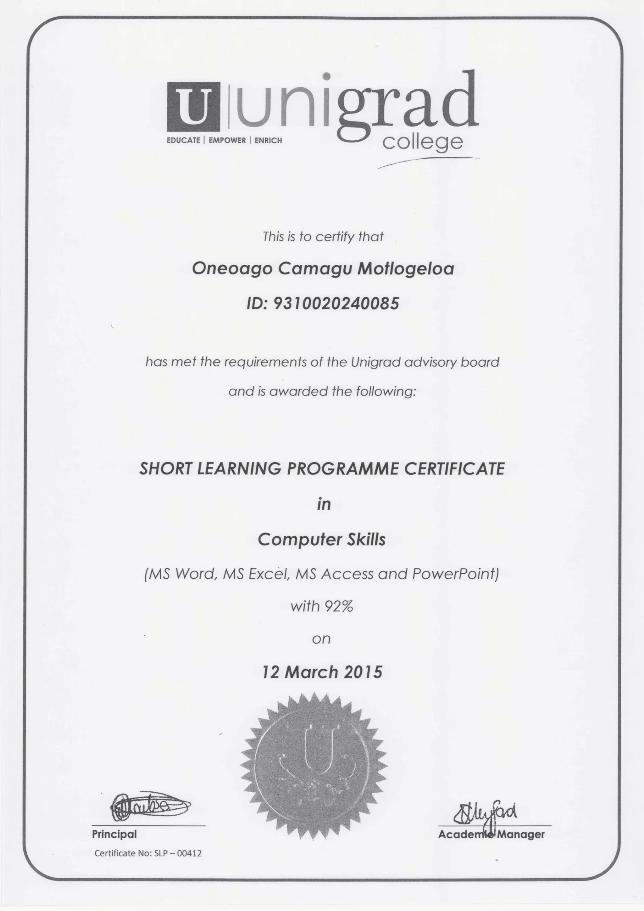 Unigrad | PDF