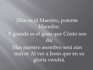HIMNO CRISTIANO A Dios Demos Gloria.pptx
