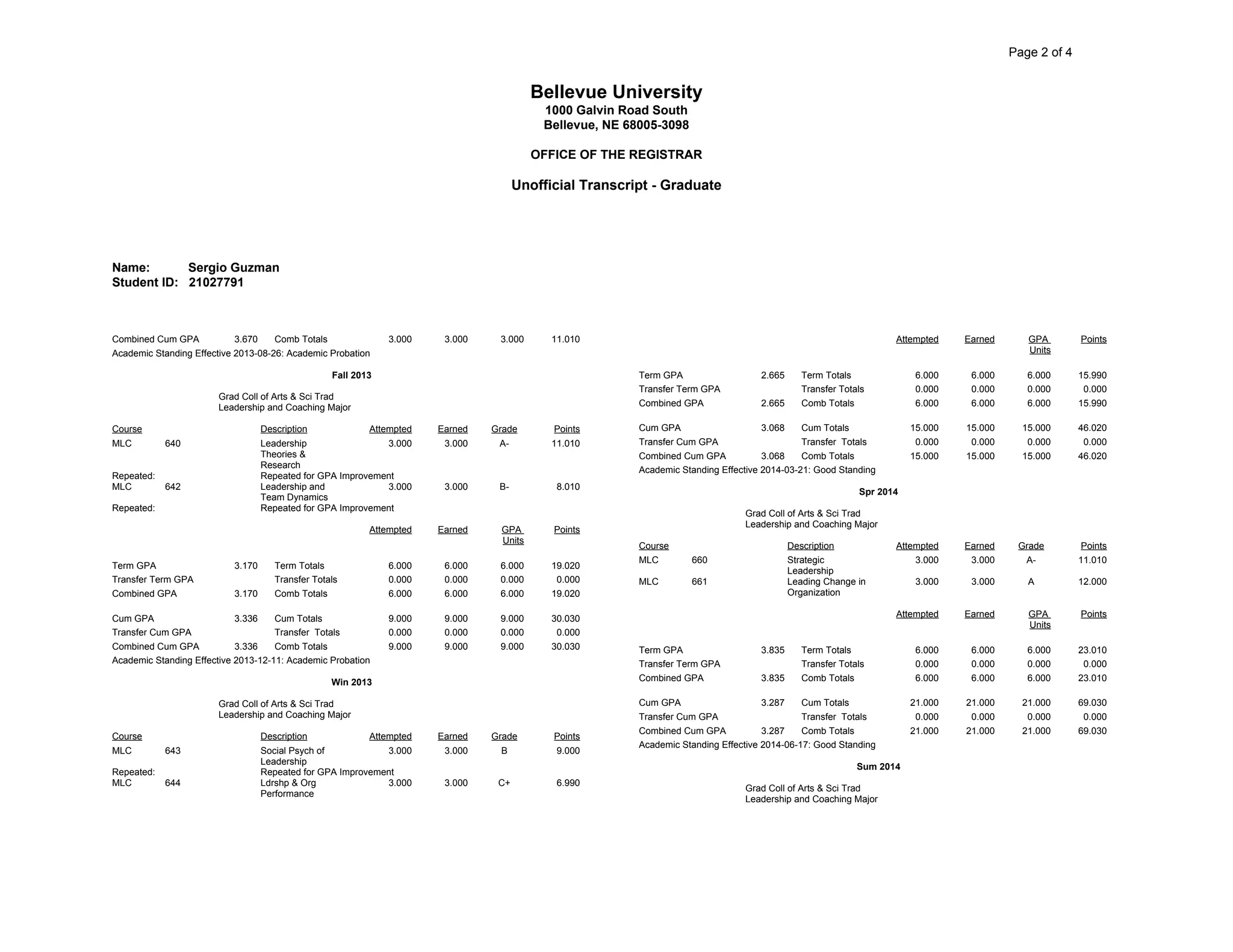 Bellevue_TSRPT | PDF