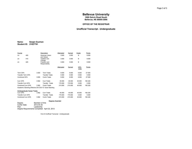 Bellevue_TSRPT | PDF