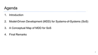 WDES 2015 paper: A Conceptual Map of Model-Driven Development for Systems-of-Systems | PDF ...