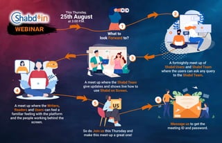 Shabd Webinar | PPT
