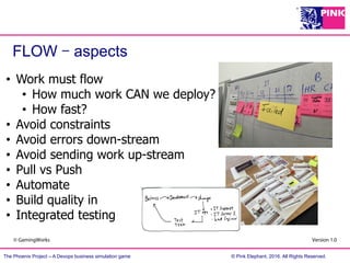 The Phoenix Project DevOps Simulation - Paul Wilkinson | PDF
