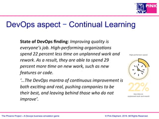 The Phoenix Project DevOps Simulation - Paul Wilkinson | PDF