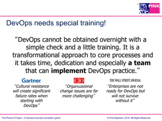 The Phoenix Project DevOps Simulation - Paul Wilkinson | PDF