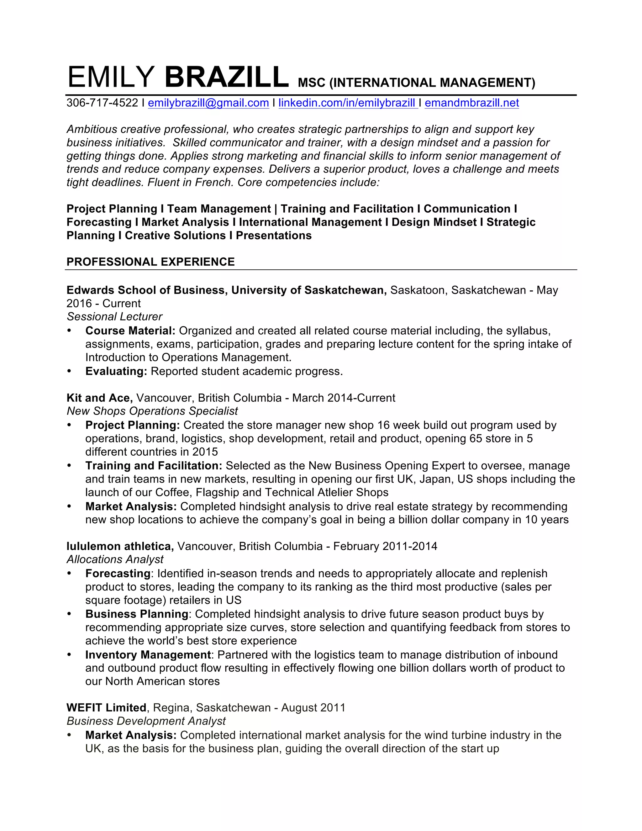 Emily_Brazill_CVMay2016 | PDF