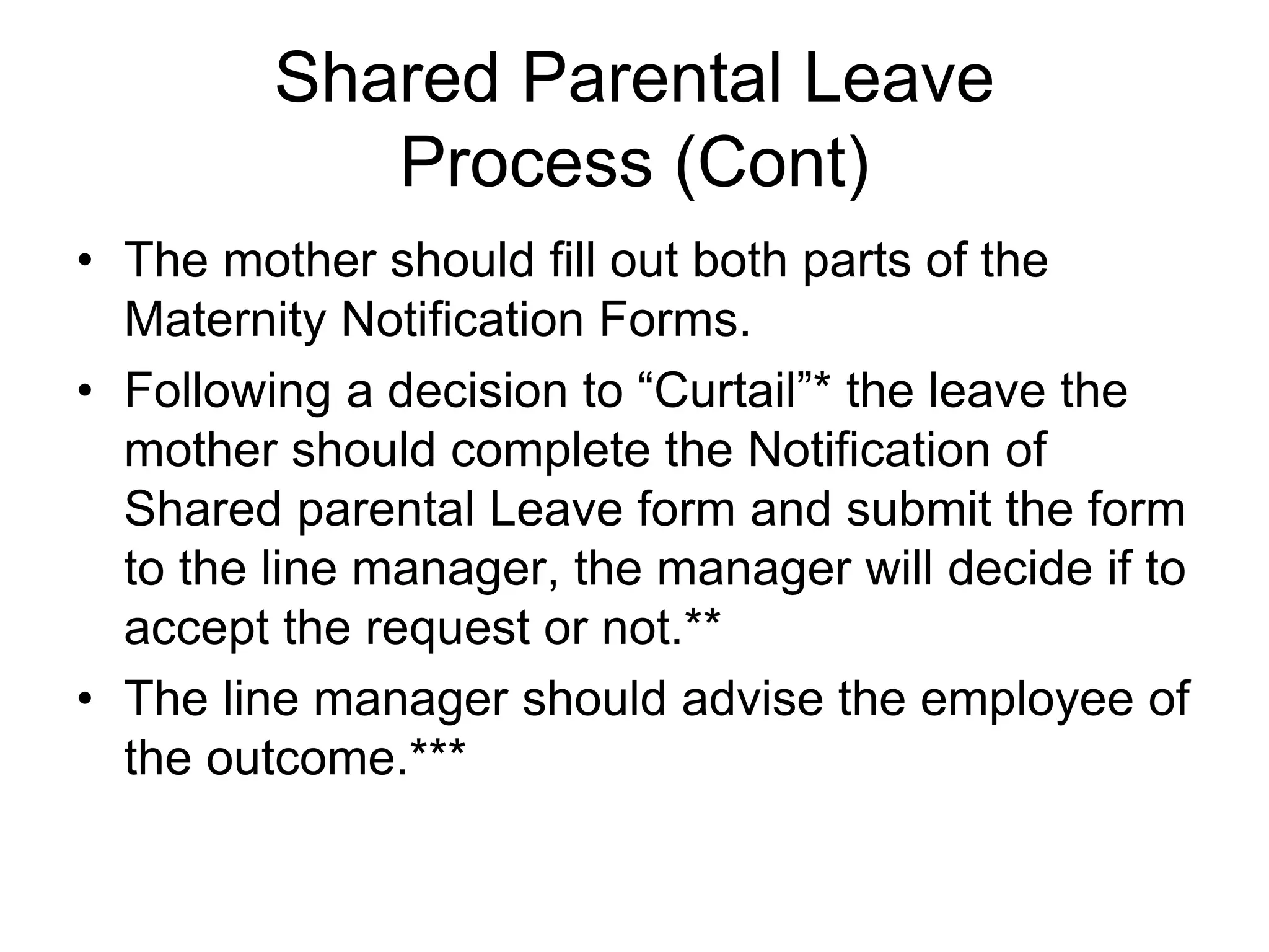 Shared Parental Leave presentation | PPTX