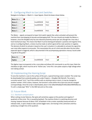 Mach 4-PMDX Shopbot Retrofit Guide | PDF