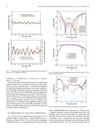 A Planar Magic-T Structure Using Substrate Integrated Circuits Concept ...