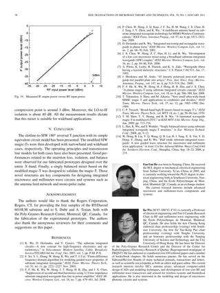 A Planar Magic-T Structure Using Substrate Integrated Circuits Concept ...