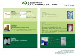 AM Food Chem catalog | PDF