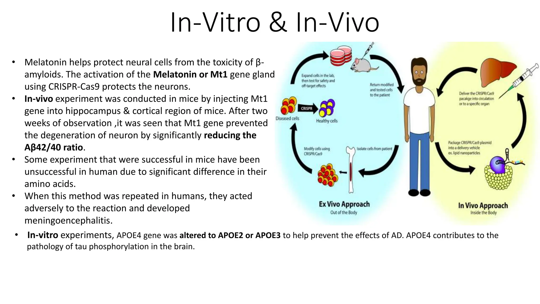 CRISPR-Cas9 technology in Developing Alzheimer Disease Therapeutics:Review | PPT