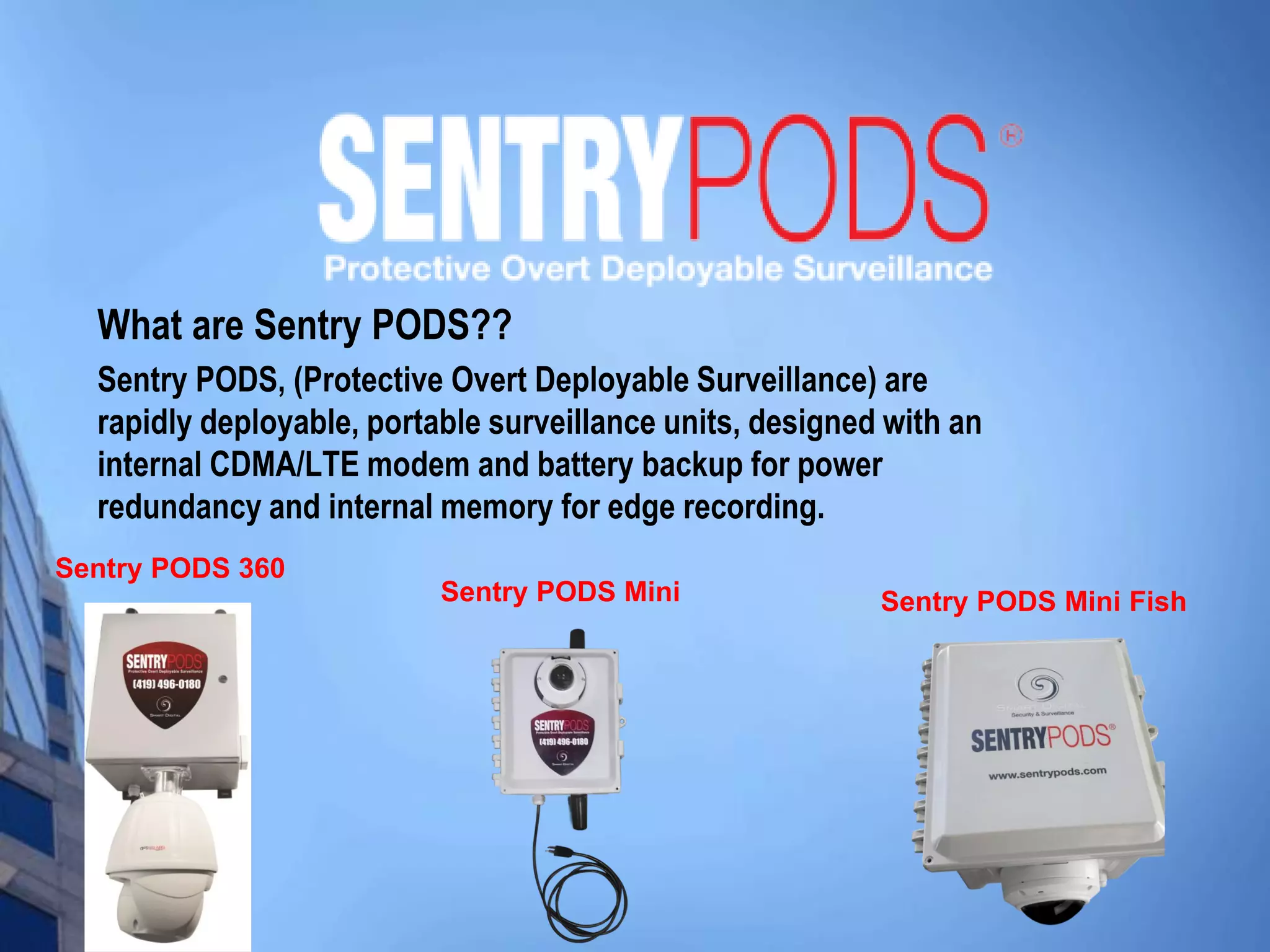 Sentry PODS Presentation | PDF
