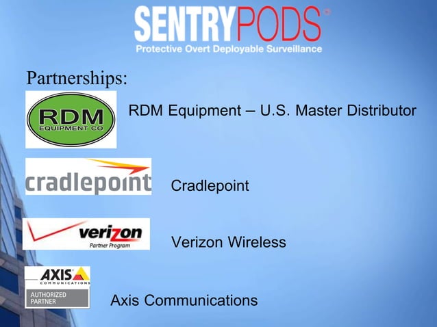 Sentry PODS Presentation | PPT