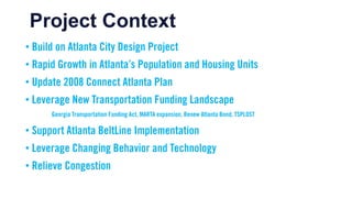 Atlanta Transportation Plan | PDF