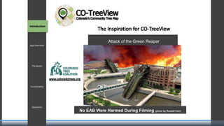 CO-TreeView: The First Statewide Online Urban Tree Inventory ...