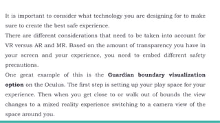 22CDH01-UNIT III-UX-UI for Immersive Design | PPTX