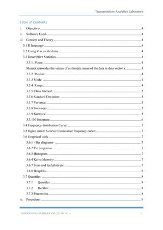 Data Analysis using R (BASIC)_R SOFTWARE | PDF