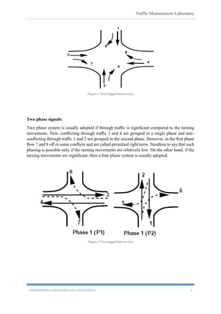 SIGNAL DESIGNING OF TRAFFIC INTERSECTIONS | PDF