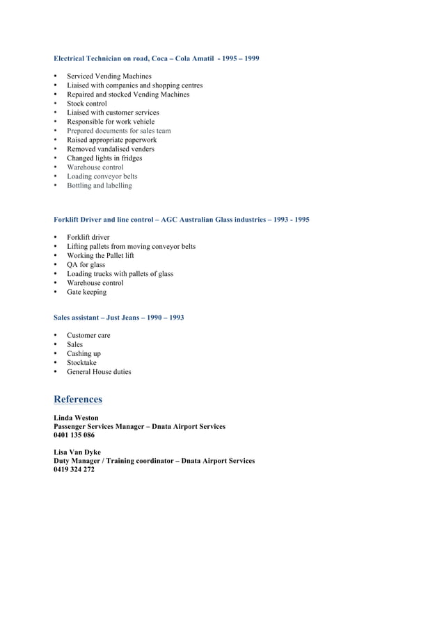 Paula Thompson CV 2 | PDF | Air Travel | Travel Type