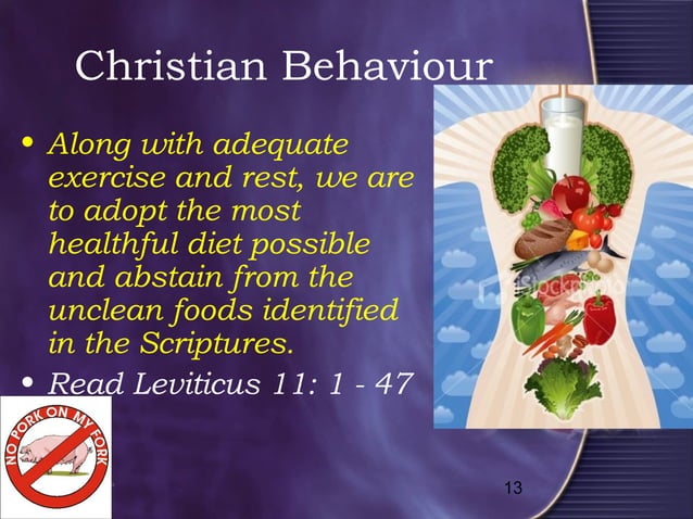 22 christian behaviour | PPT