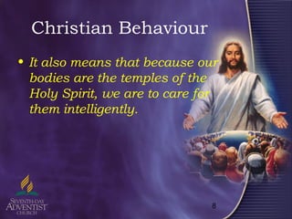 22 christian behaviour | PPT