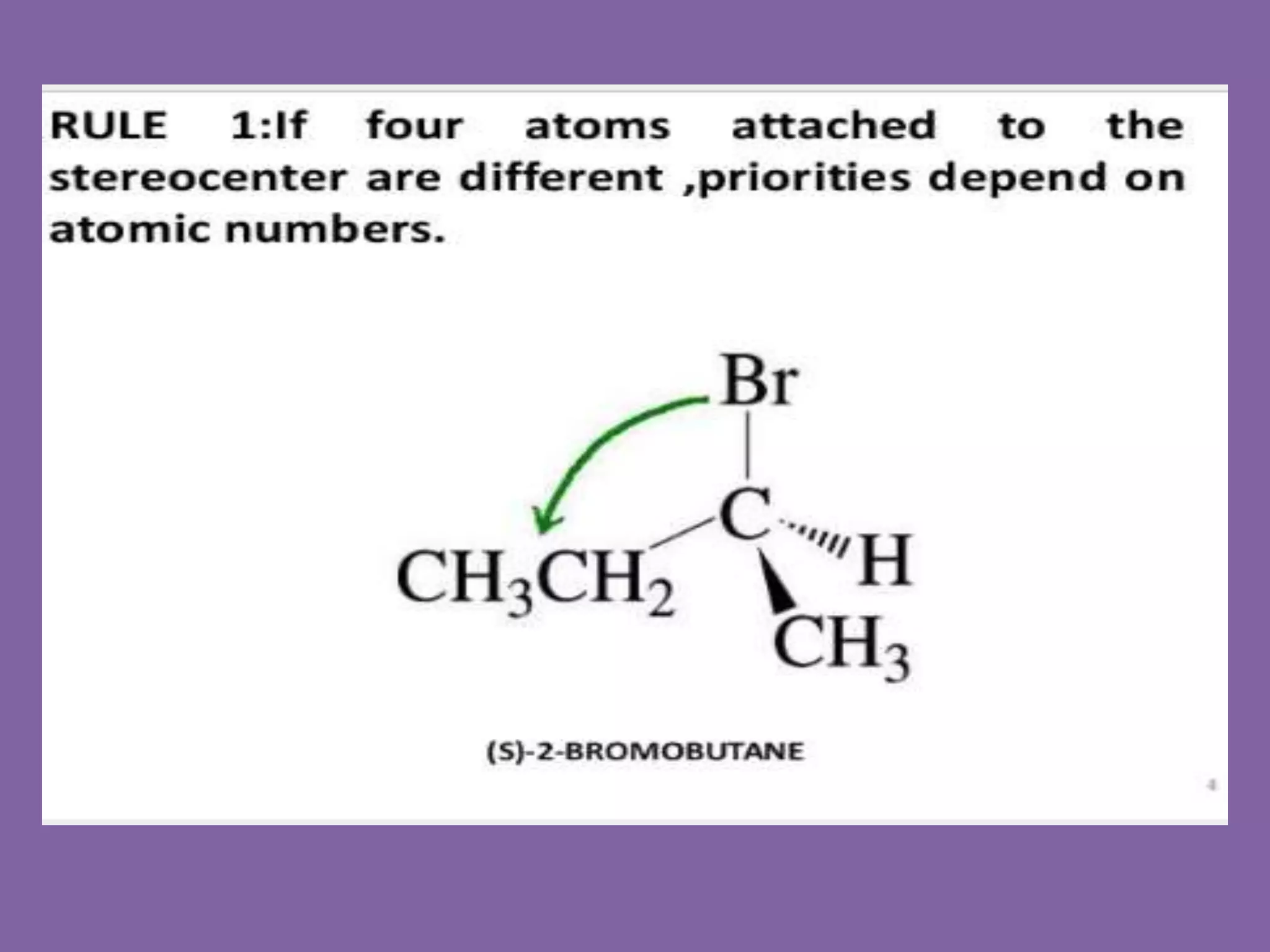 CIP-SEQUENCE RULE (ORGANIC CHEMISTRY) | PPTX