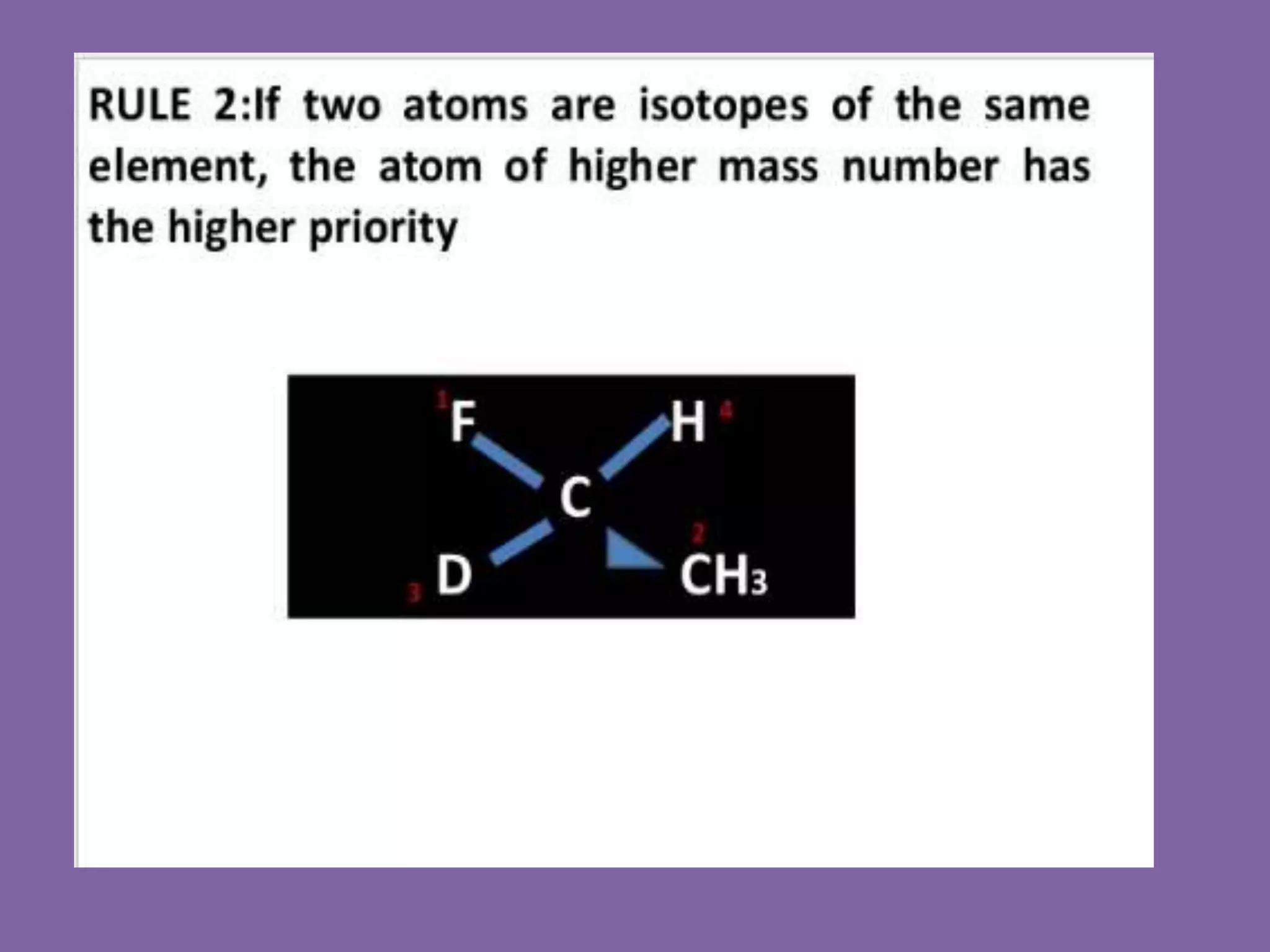 CIP-SEQUENCE RULE (ORGANIC CHEMISTRY) | PPTX