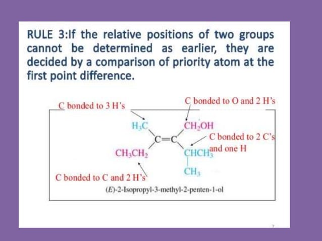 CIP-SEQUENCE RULE (ORGANIC CHEMISTRY) | PPTX