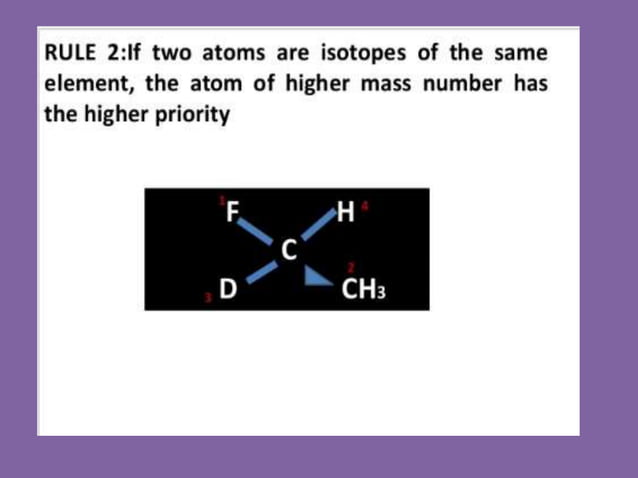Cip Sequence Rule Organic Chemistry