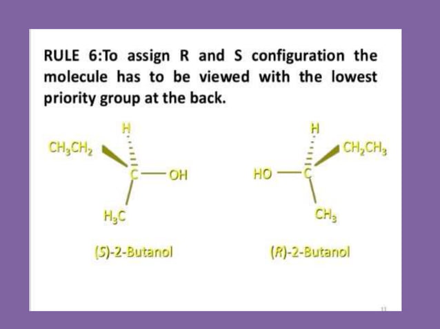 Cip Sequence Rule Organic Chemistry