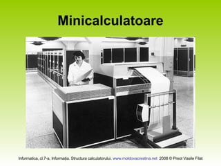 2.2. Clasificarea Calculatoarelor | PPT