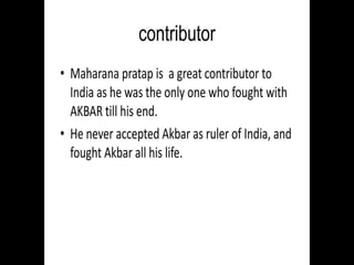 Maharana Pratap | PPTX