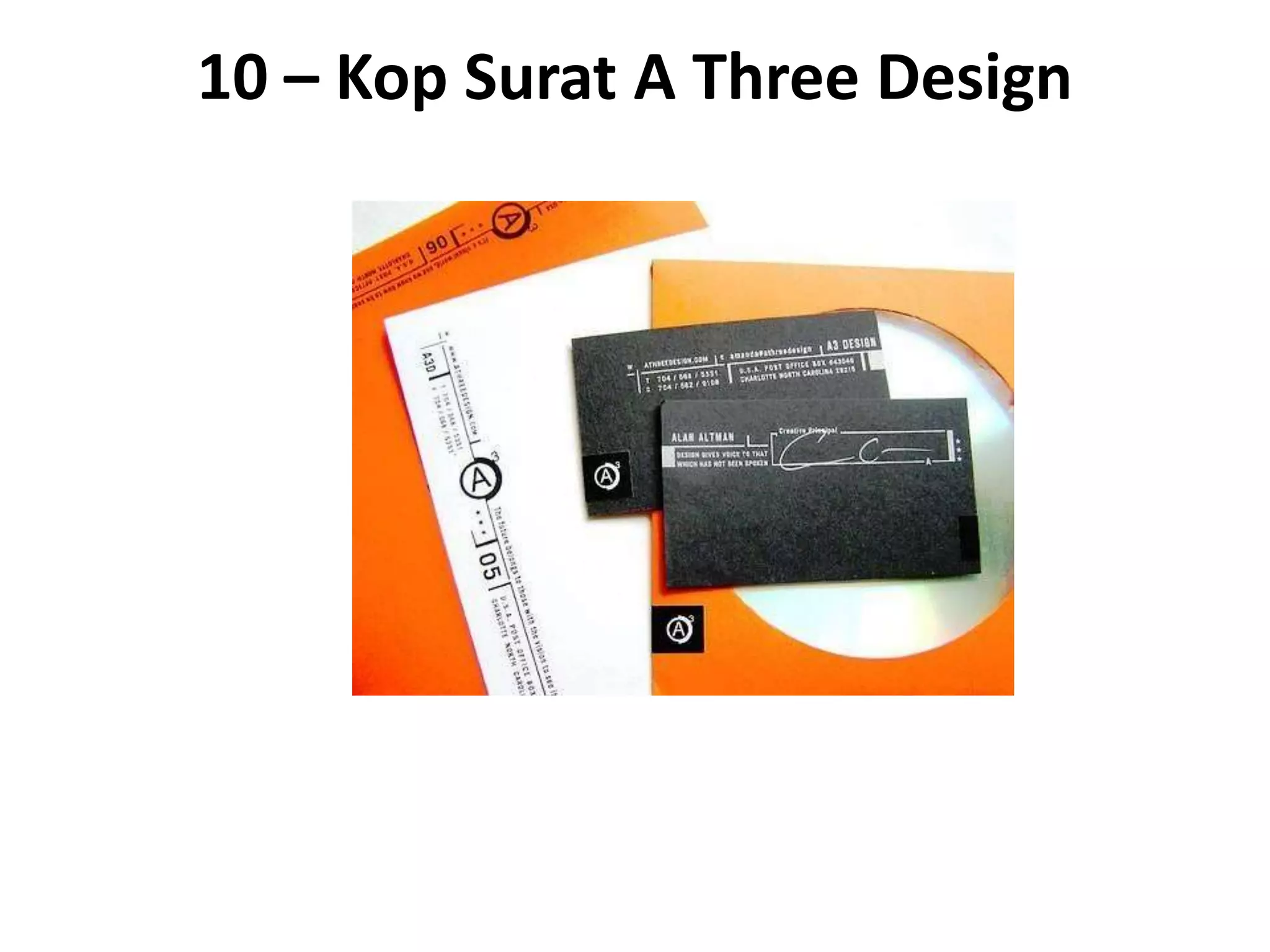 22 contoh kop surat dengan desain cantik dan | PPTX