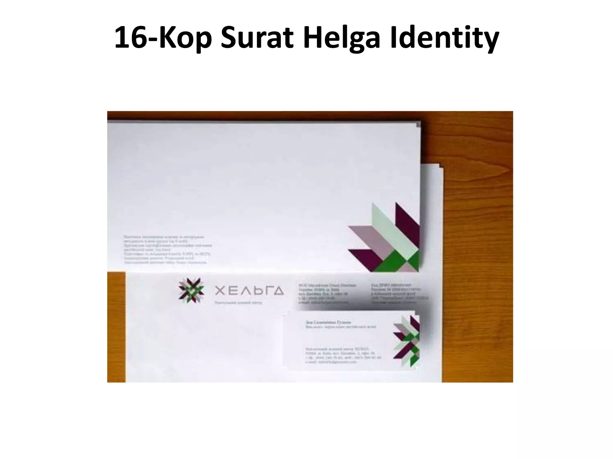 22 contoh kop surat dengan desain cantik dan | PPTX