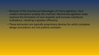 Counter current extraction | PPTX