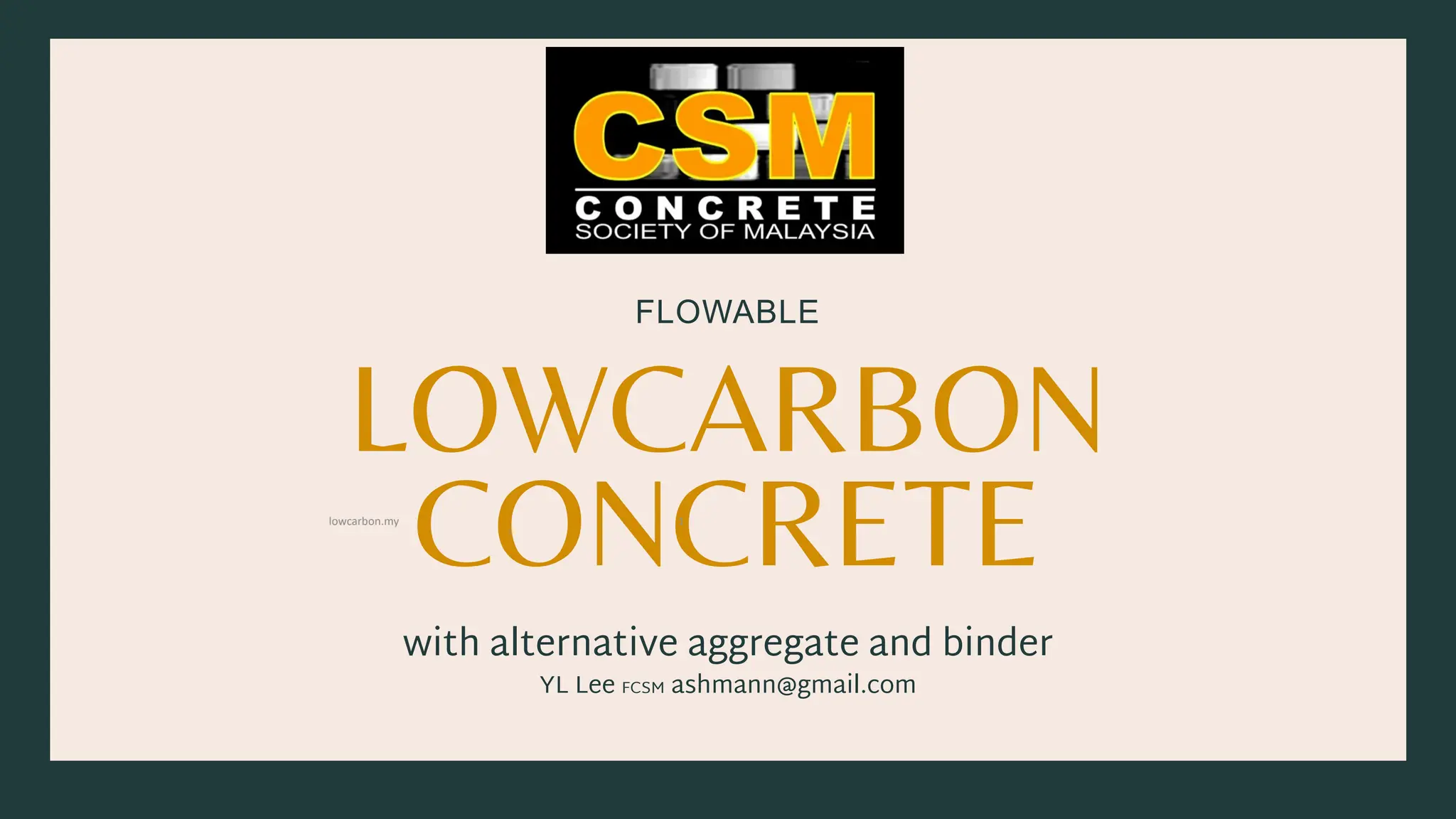 22CSM flowable LOWCARBON concreteV4.0.pdf | Free Download