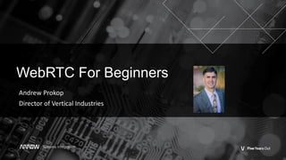 WebRTC for Beginners Webinar Slides | PDF