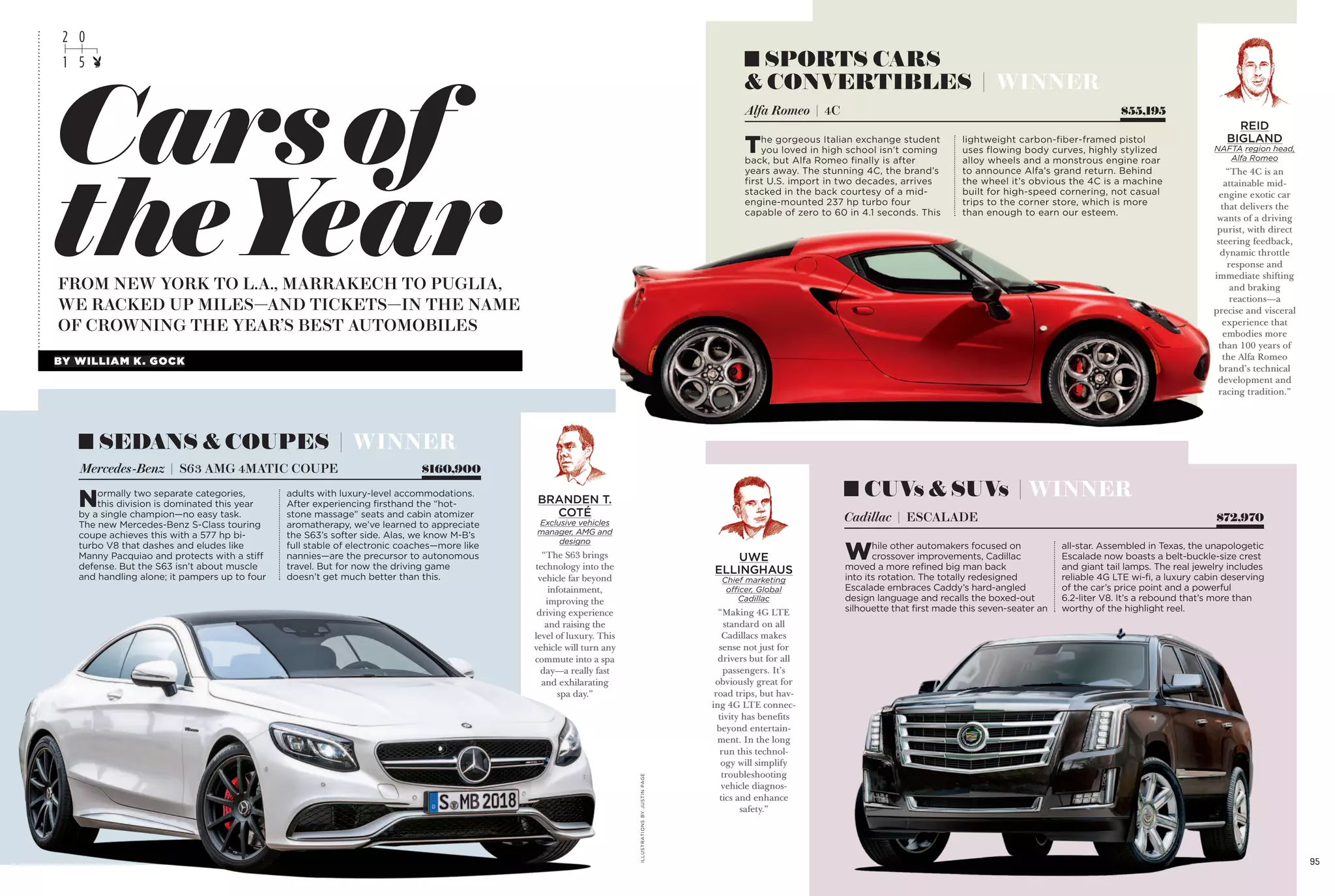 Playboy Cars of the Year 2015 | PDF